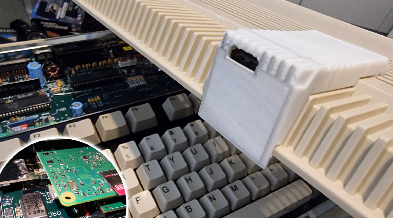 Amiga PiStorm on the A500 - Finding a Tidy 3D Printed HDMI Solution ...