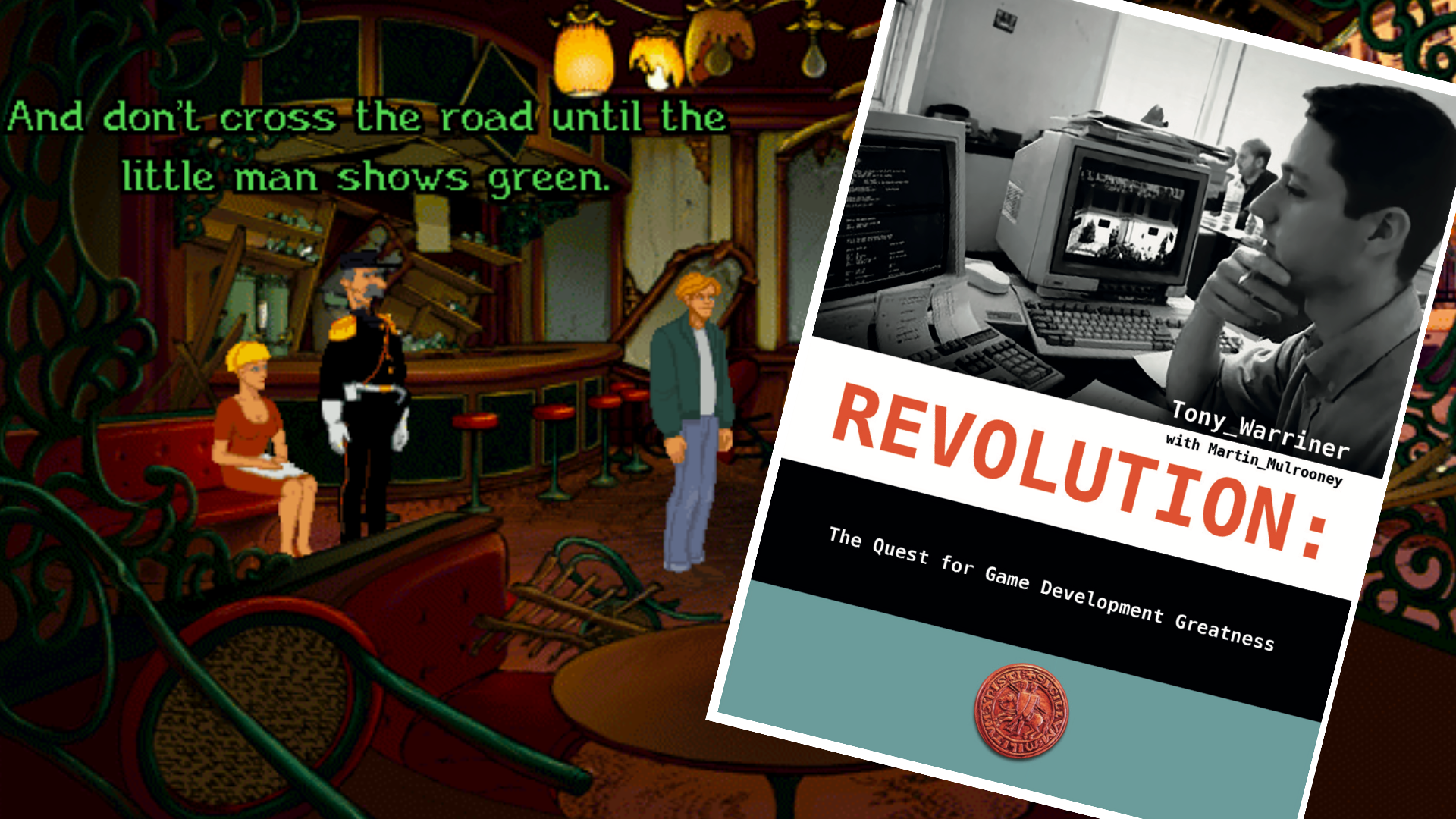 Beneath A Steel Sky Sets as Broken Sword Dawns - Revolution Book Preview | Pixel Refresh