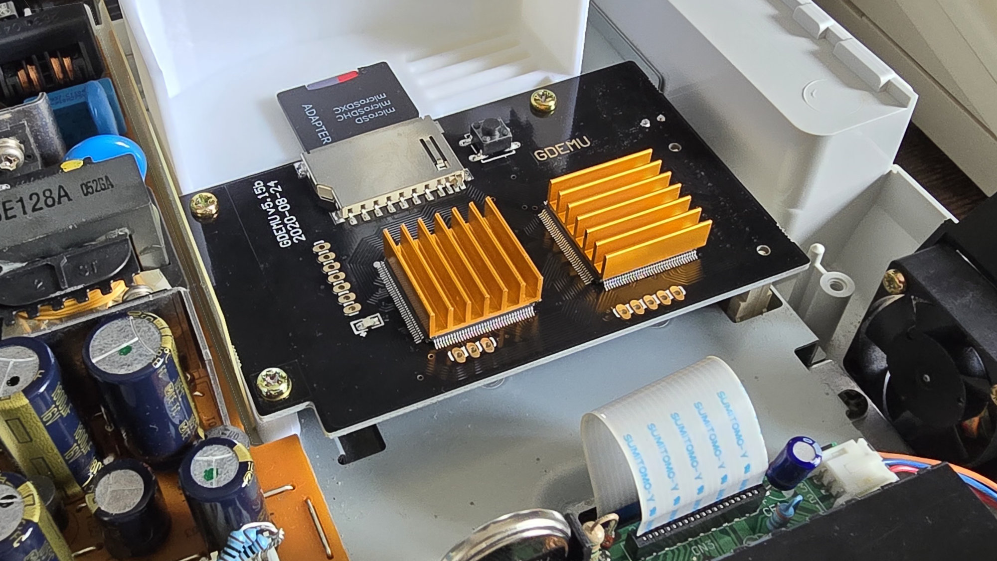 Dreamcast Modding Fun - GDEMU, PSU Upgrade & Silent Noctua Fan | Pixel ...